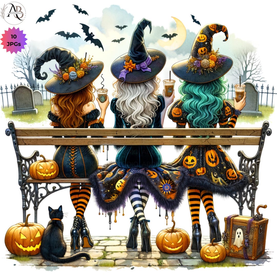 Halloween Witch Clipart 10JPG, Best Friends Clipart Halloween Friends ...