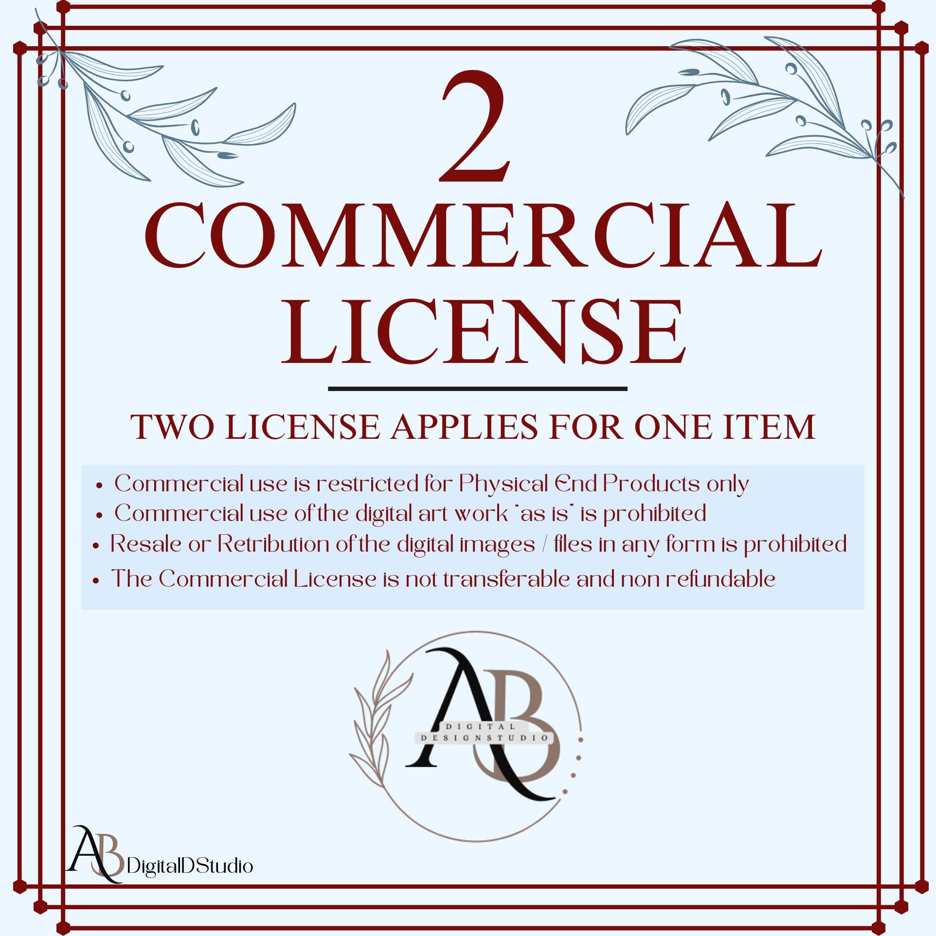 COMMERCIAL LICENSE for Small Business for Single Product - Etsy