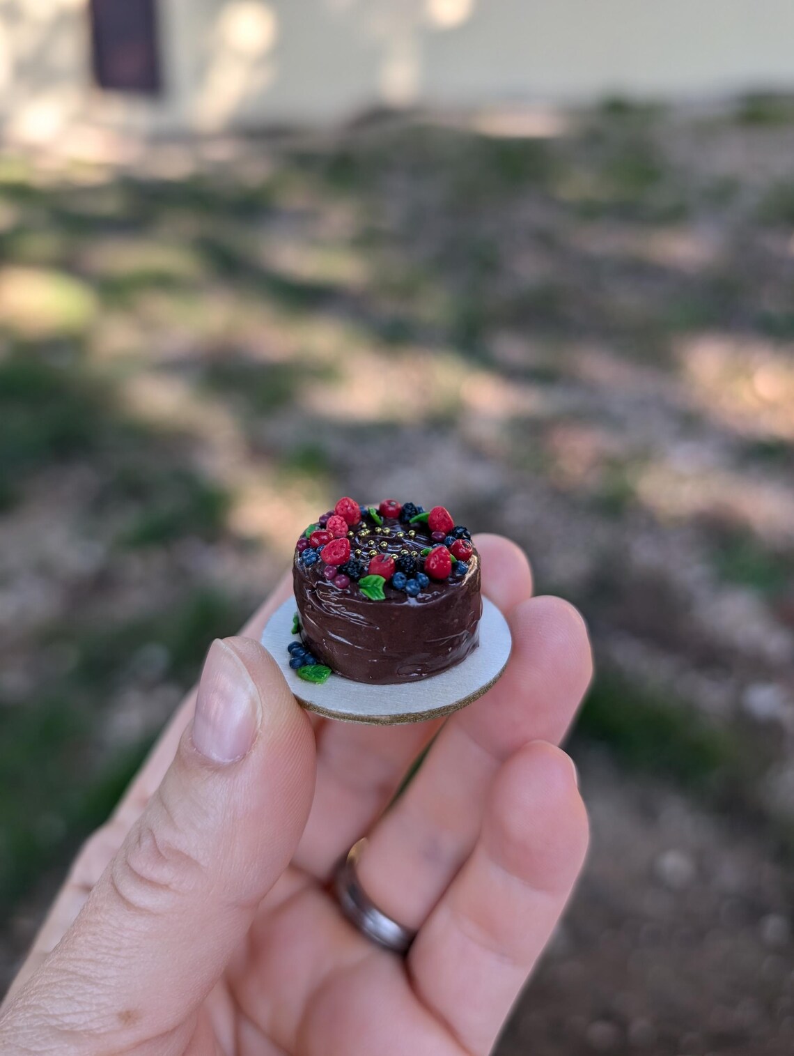 Miniature Cake, Realistic Food Miniature, Dollhouse Decoration, Scale 1 ...