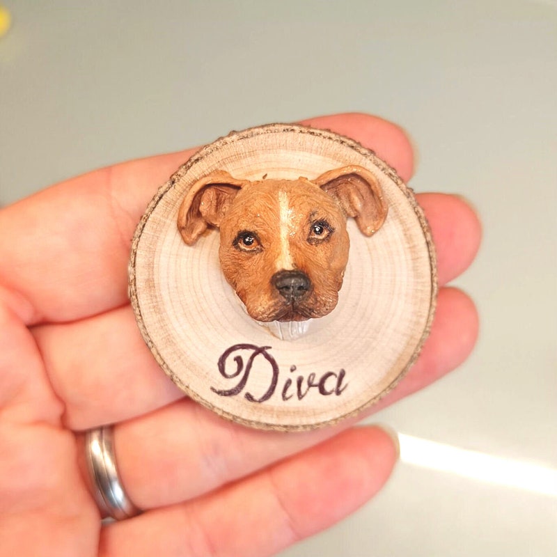 Polymer Clay Dog - Etsy