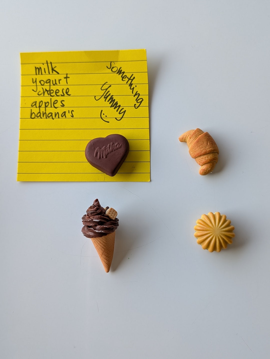 Fridge Food Magnets Handmade From Polymer Clay - Etsy