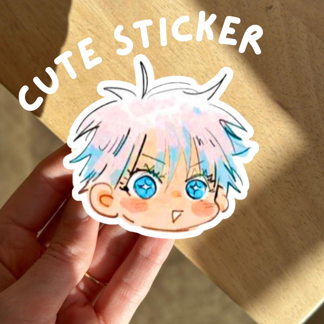 Cute Kawaii Kiss-cut Stickers, Adorable Anime Character, Perfect for ...