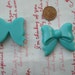 Large Turquoise Bow 2pcs ME - Etsy