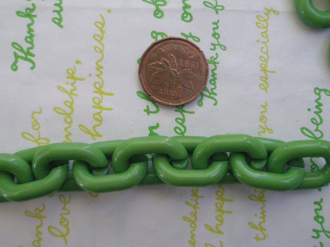 SALE Large Funky Acrylic Chain Links Size 19mm X 14mm 40pcs - Etsy