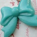Large Turquoise Bow 2pcs ME - Etsy