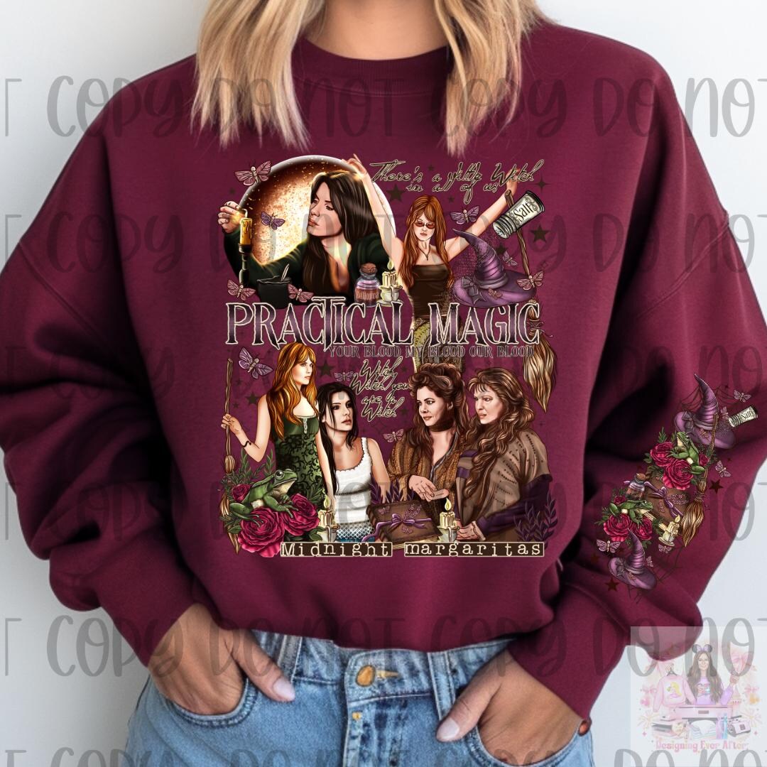 90s Movie Witches Shirt, Midnight Margaritas Shirt, Halloween Witches ...