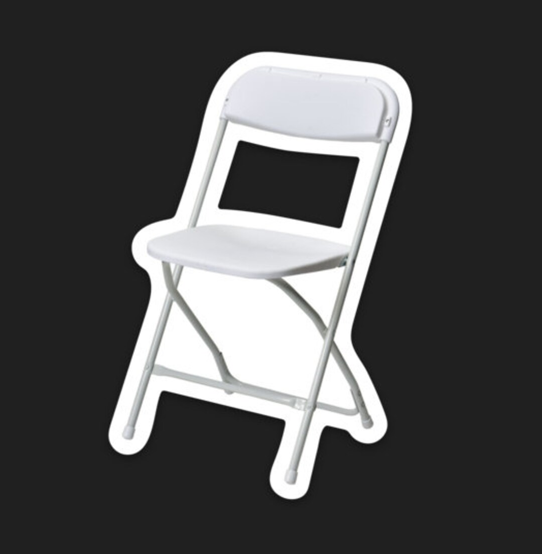 Folding Chair, Sticker, Montgomery, Decal, Car Decal, Laptop Decal ...