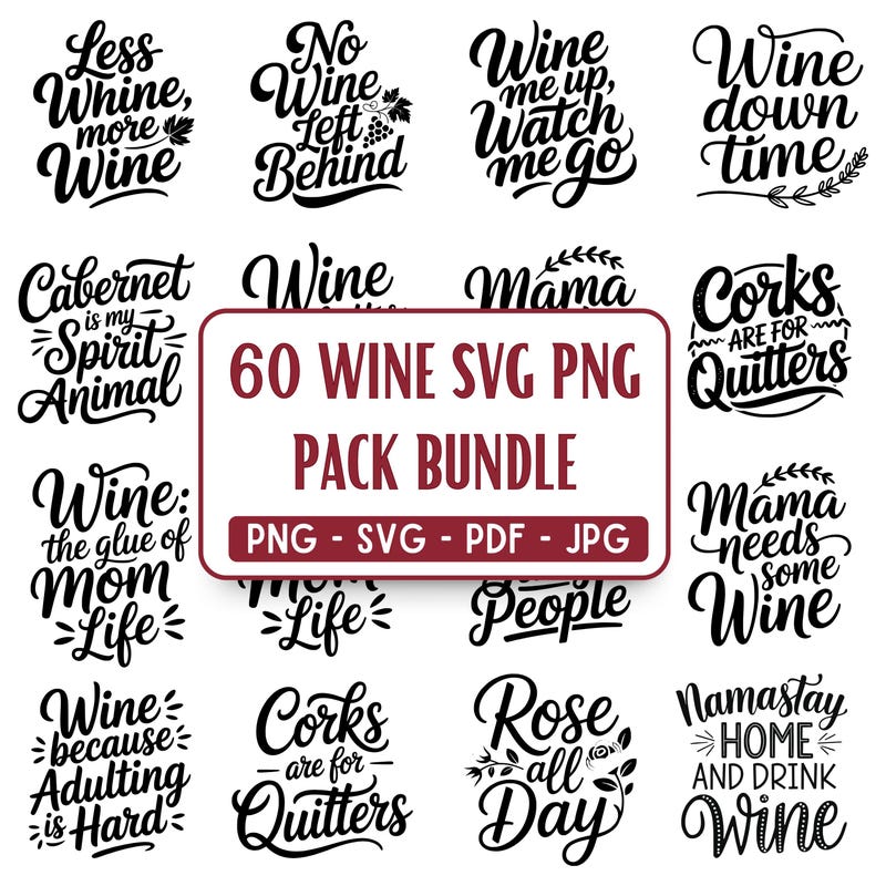 Wine Tumbler Svg Cricut - Etsy