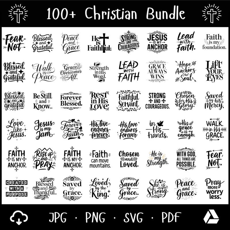 Religious Svg - Etsy