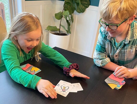 Slap Jack Kids Game Card Game With Case - Etsy