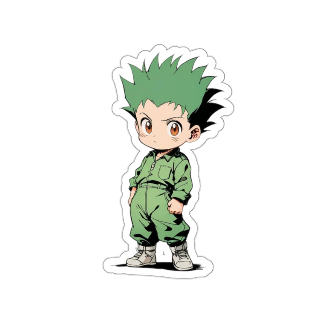 Chibi Gon Freecss Sticker Adorable Hunter X Hunter Anime Decal Kawaii ...