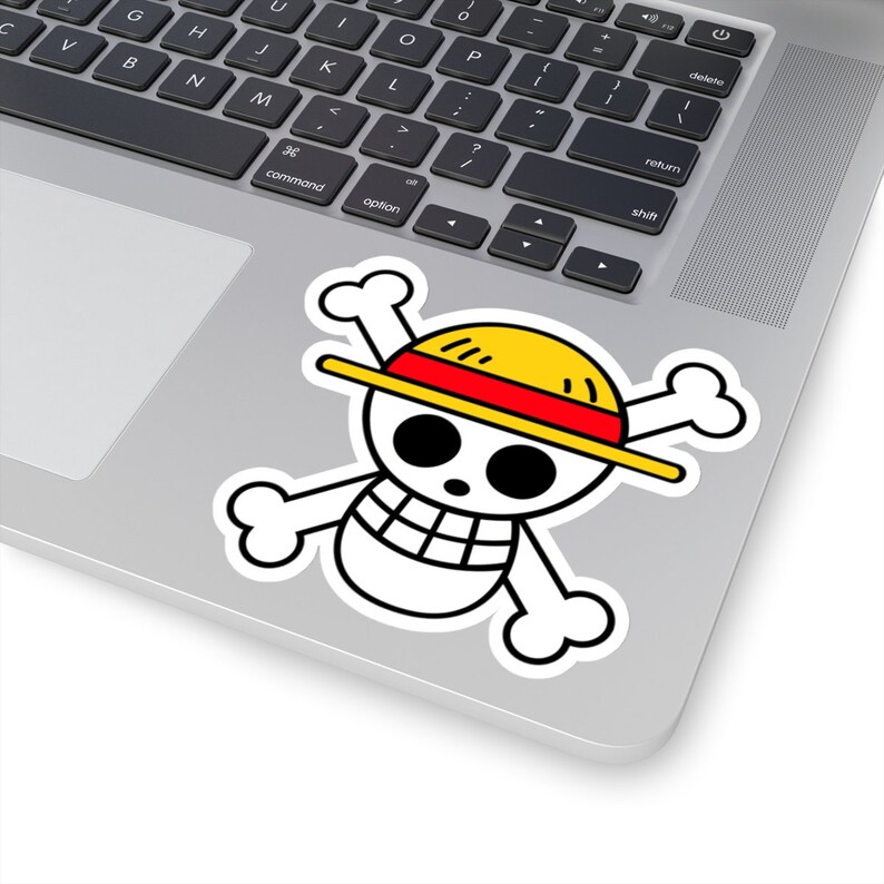 Straw Hat Pirate Emblem Sticker Iconic Anime Crew Logo Adventure-themed ...