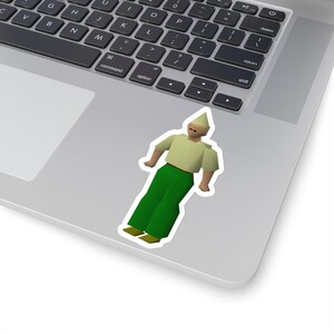 Old School Runescape Gnome Child Sticker Cute and Nostalgic Vinyl ...