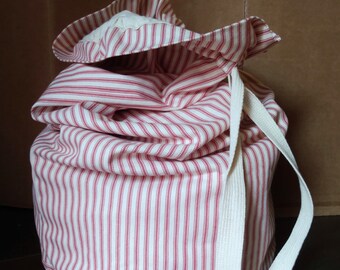 Large Drawstring Bag - Etsy