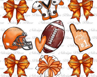 Purple Football Cheer Png, Vintage Football Digital Design Png, Cheer ...