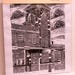 Nuneaton Railway Station Clock Tower, Linocut Print by John Freeman - Etsy