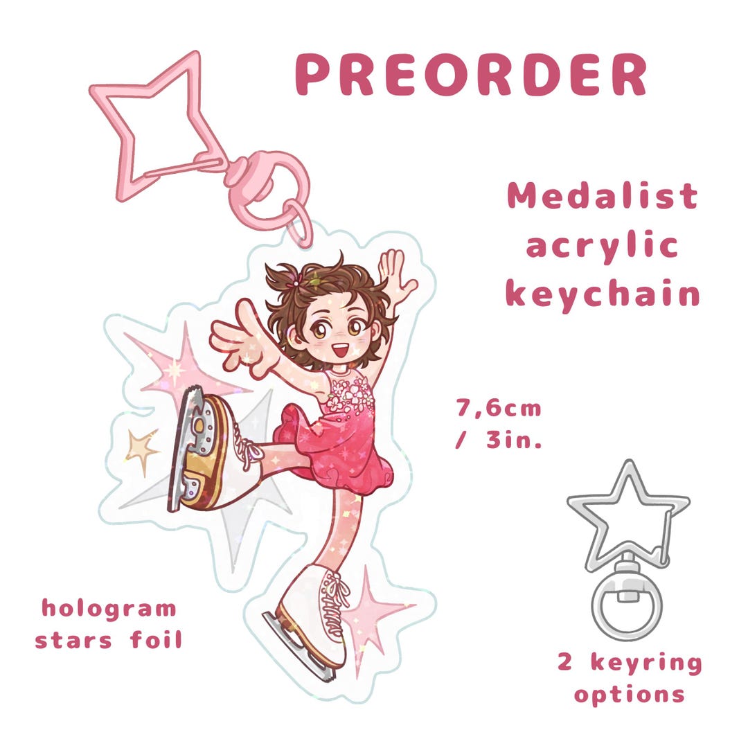 Medalist Inori Keychain PREORDER - Etsy