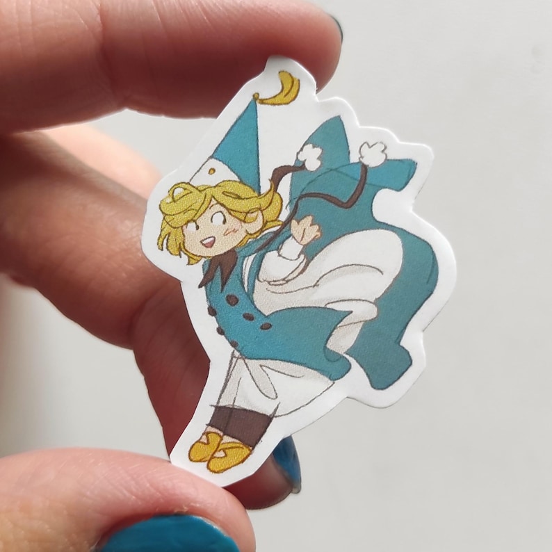 Coco Witch Hat Atelier Sticker - Etsy