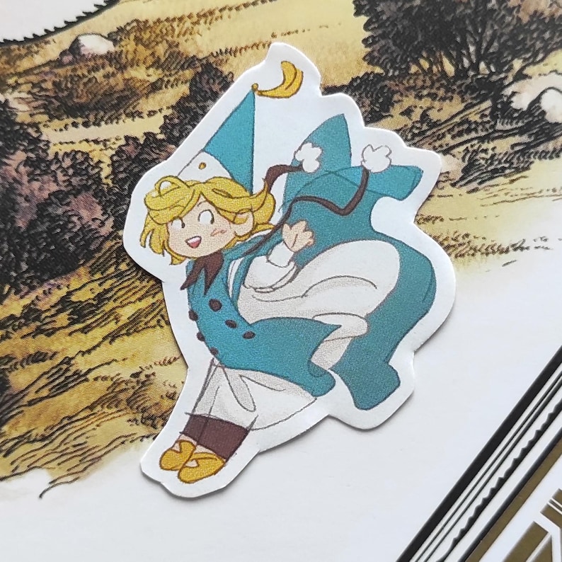 Coco Witch Hat Atelier Sticker - Etsy