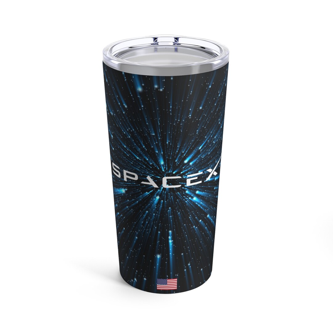 Spacex 20 Oz Travel Mug - Custom Engraving Available - Etsy
