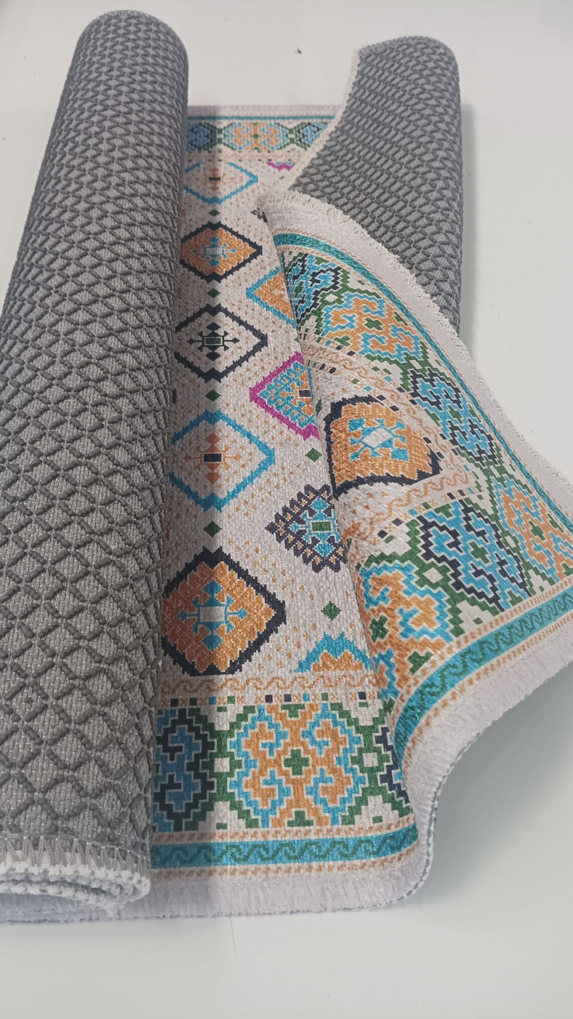 Black and Gold Roman Rug, for Living Room, Medusa Carpet, Greek Key Rug ...