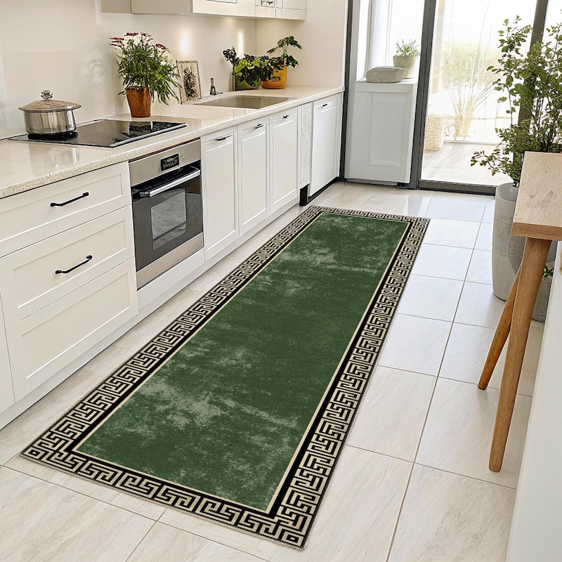 Medusa Greek Key Rugs - Etsy