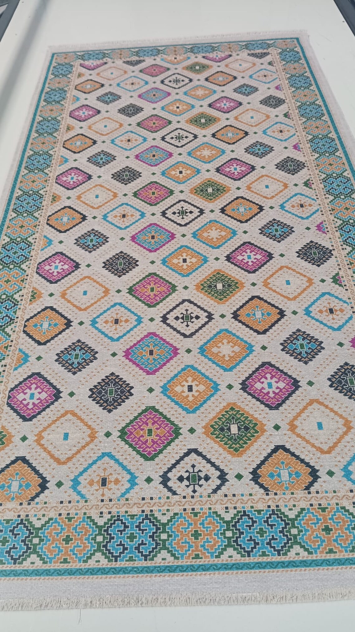 Black and Gold Roman Rug, for Living Room, Medusa Carpet, Greek Key Rug ...