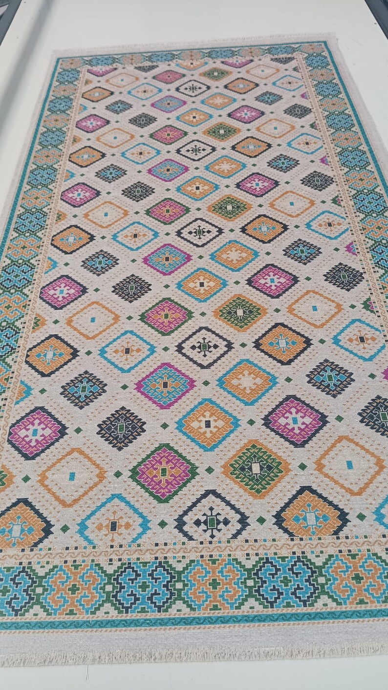 Black and Gold Roman Rug, for Living Room, Medusa Carpet, Greek Key Rug ...