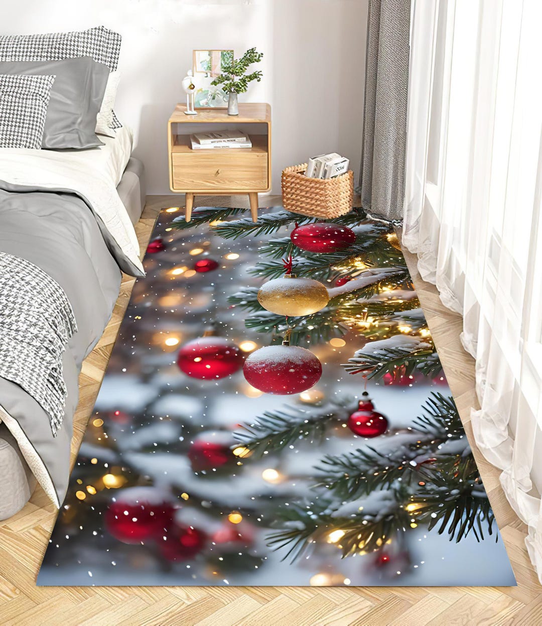 Christmas Carpet, Christmas Running Carpet,christmas Decoration, New ...