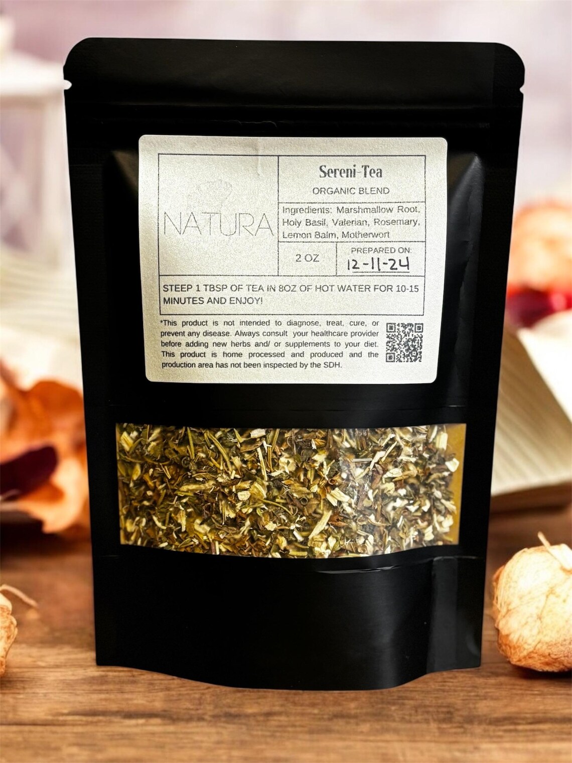 Sereni-tea, Herbal Tea Blend, Artisanal Teas - Etsy