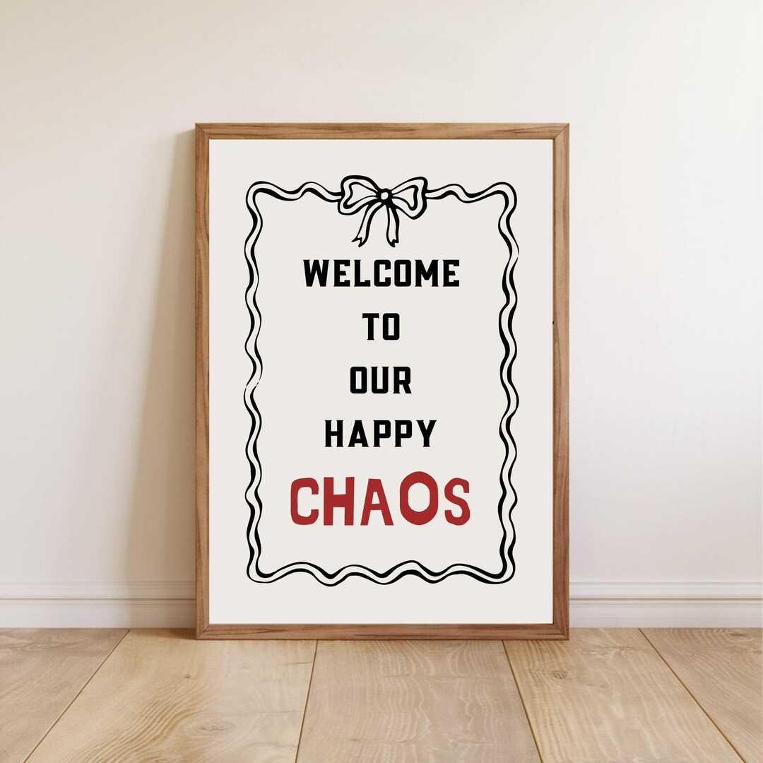 Welcome Home Sign, Welcoming Quote, Funny Family Home Decor, Modern ...