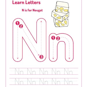 Unicorn Theme Alphabet Preschool Pre-k Kindergarten Learning Bundle ...