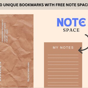 Printable Bookmarks Minimalist Design Bookmark Bundle Canva Bookmark ...