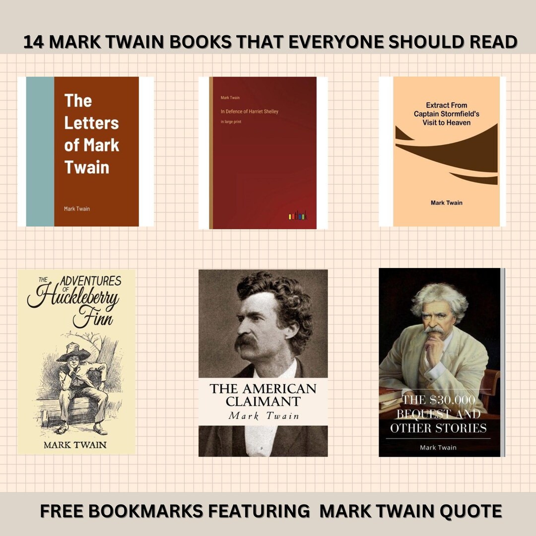 Classic Mark Twain E-book Collection | Classic Literature by Mark Twain ...