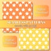 10pk Star Brite Seamless Digital Papers, Simple White Stars on ...