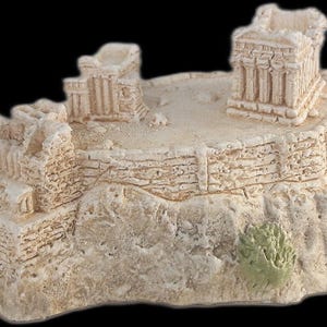 New Greek Greece Athens Parthenon Acropolis Hill Model Statue Miniature ...