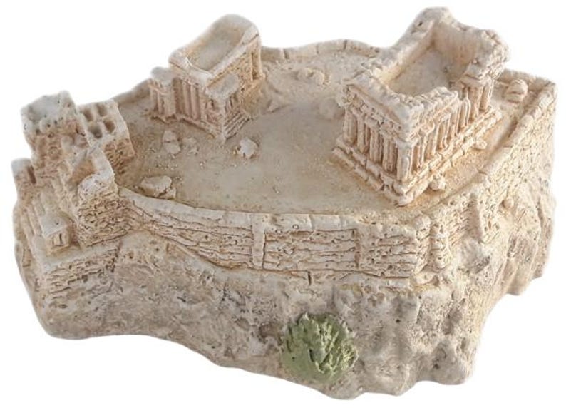 New Greek Greece Athens Parthenon Acropolis Hill Model Statue Miniature ...
