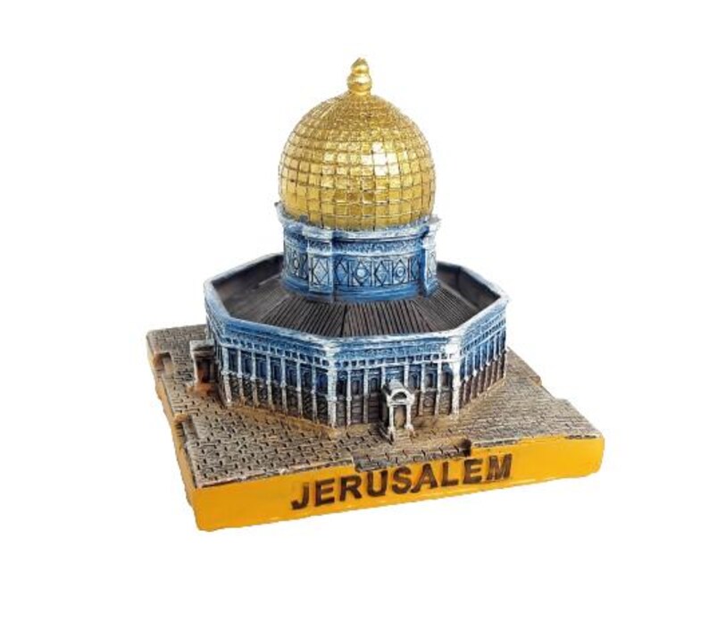 New Small Jerusalem Al-aqsa Mosque Model Dome of the Rock Holyland ...
