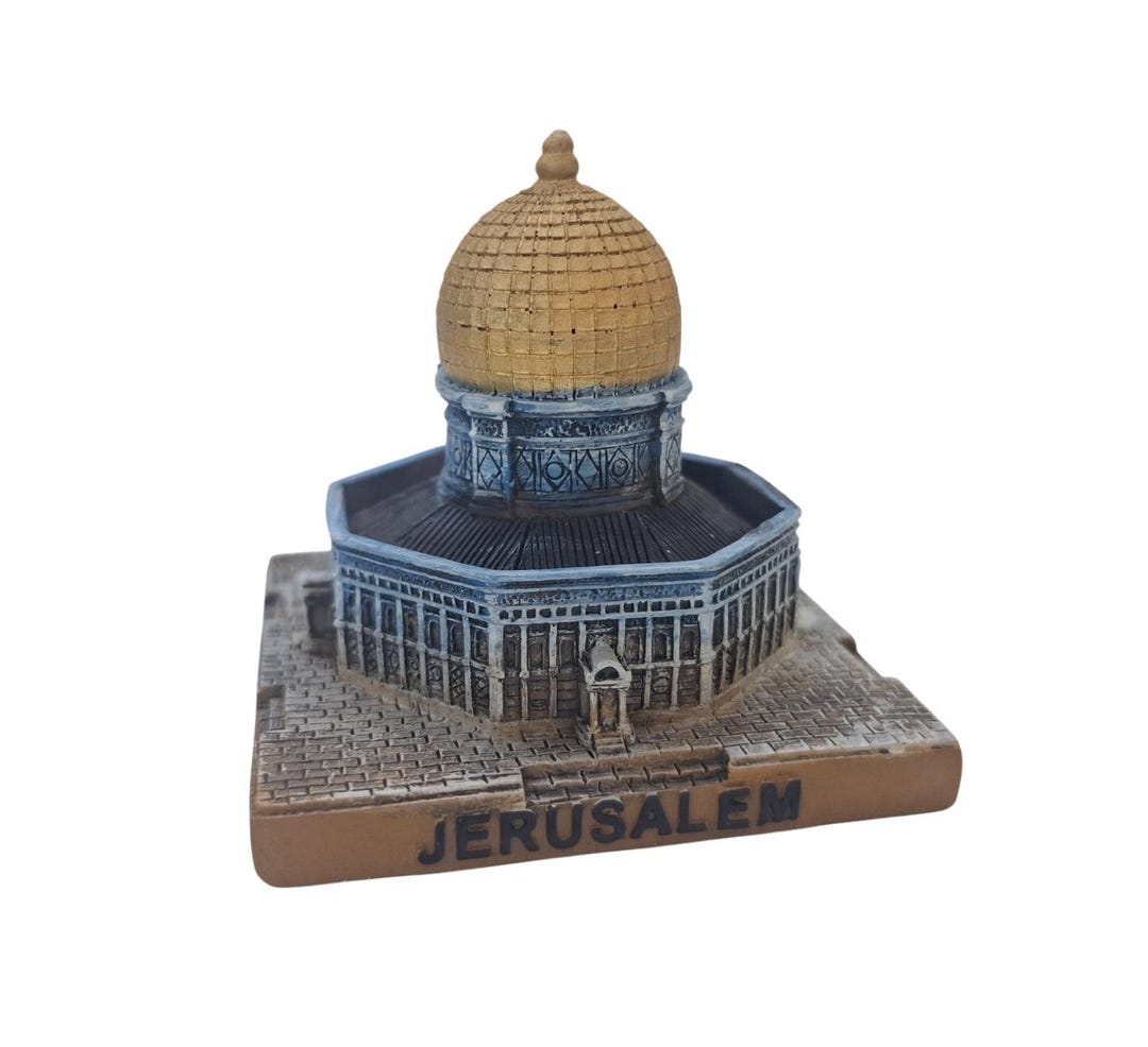 New Small Jerusalem Al-aqsa Mosque Model Dome of the Rock Holyland ...