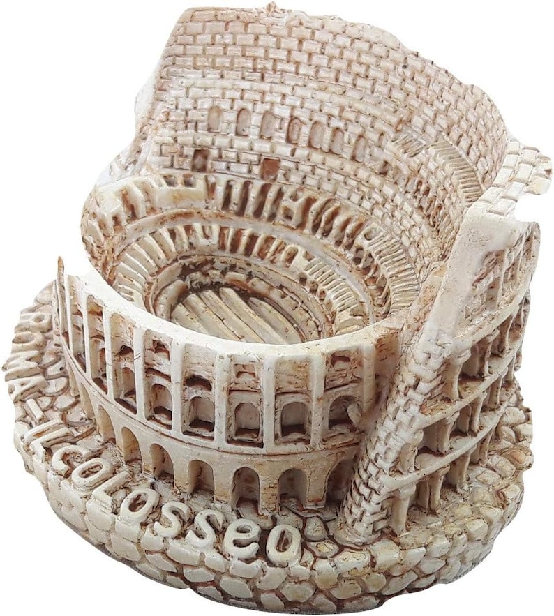New Small Roma Souvenir Colosseum Model / Statue Rome Miniature Italy ...