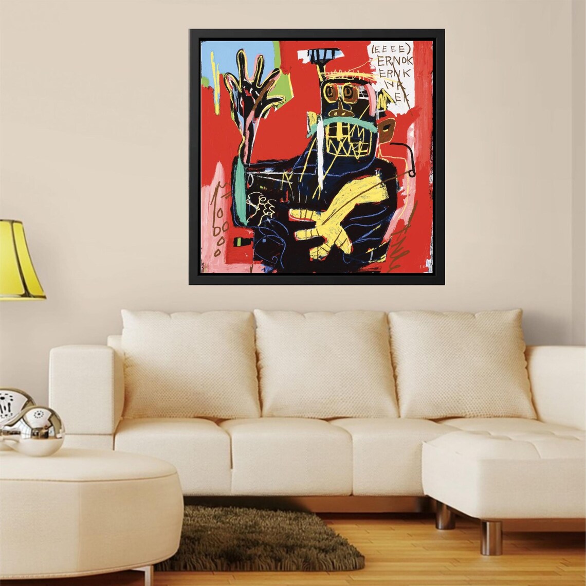 Jean-michel Basquiat Wall Art,jean-michel Basquiat Wall Decor, Jean ...
