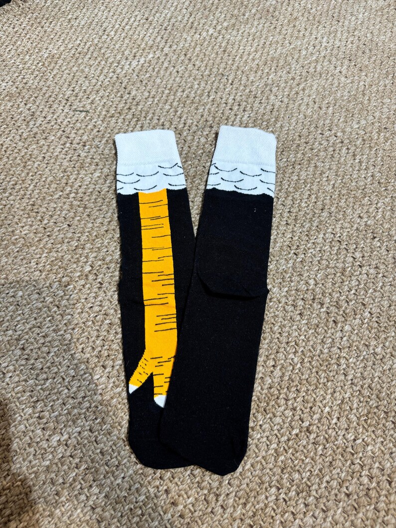 Chicken Leg Socks: Funny Novelty Socks - Etsy