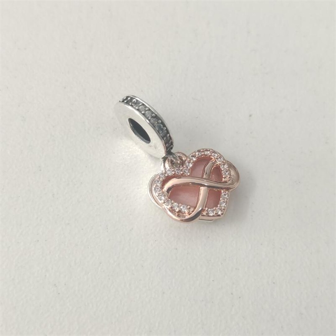 Pandora Sparkling Infinity Heart Dangle S925 ALE Sterling Silver - Etsy