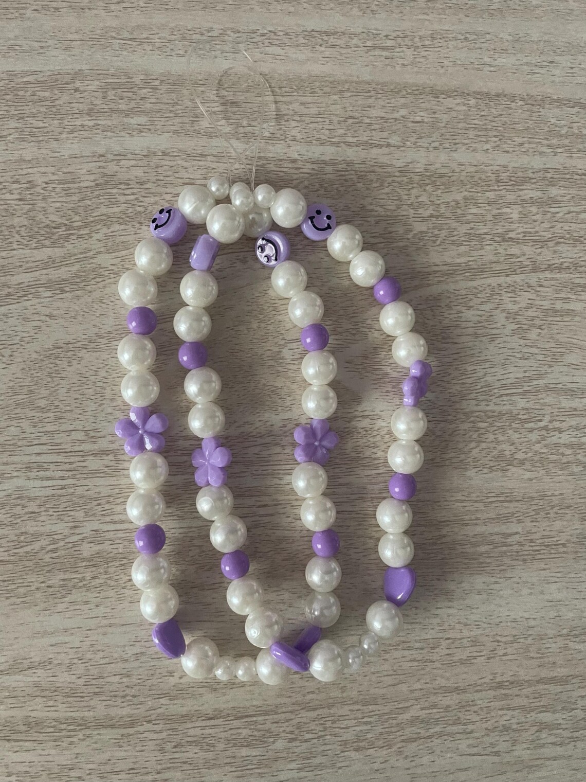 Purple Phone Charm - Etsy