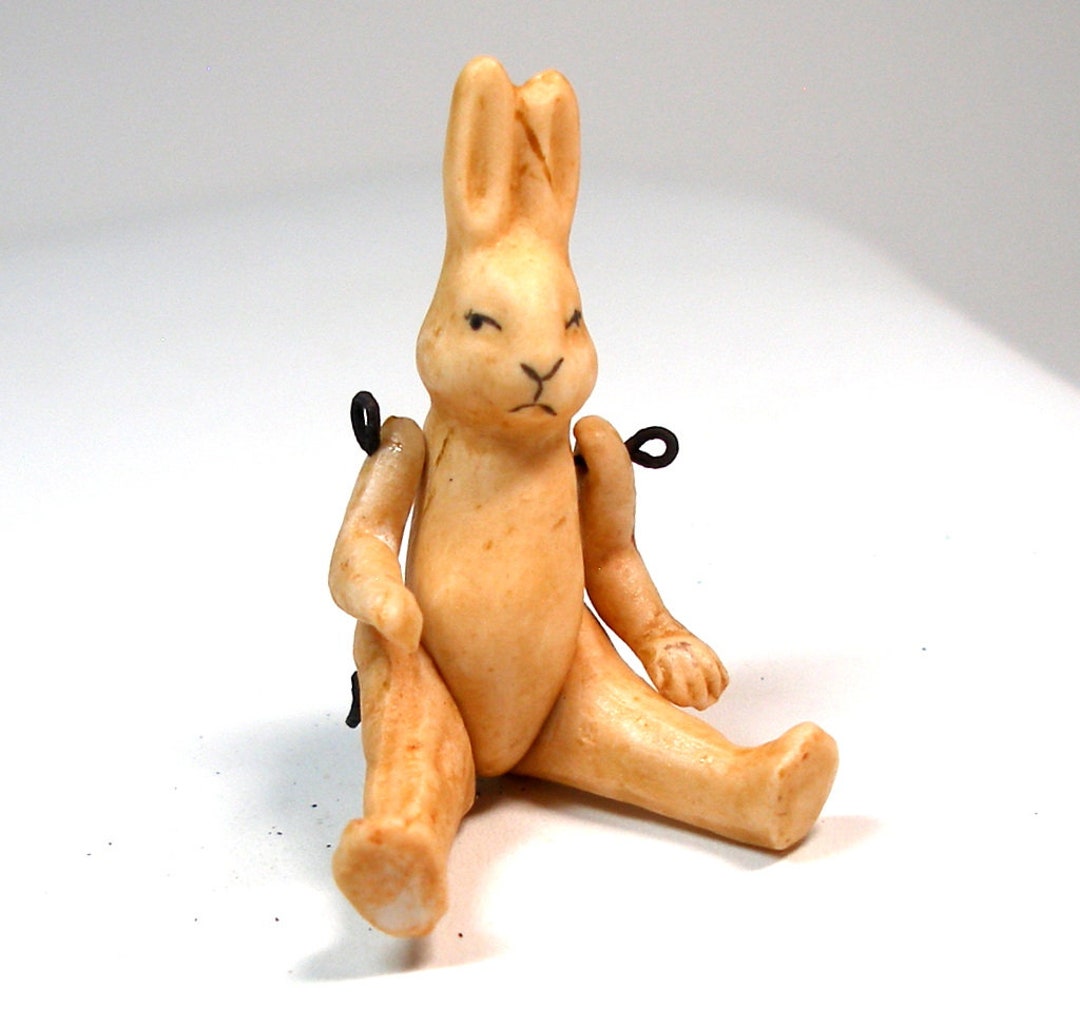 1920s Bisque Rabbit Doll. Articulated Arms & Legs. Made in - Etsy