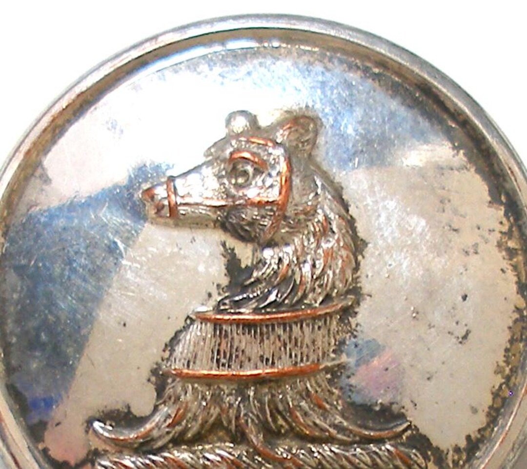 Bear, Antique Livery BUTTON. 1. Firmin London - Etsy