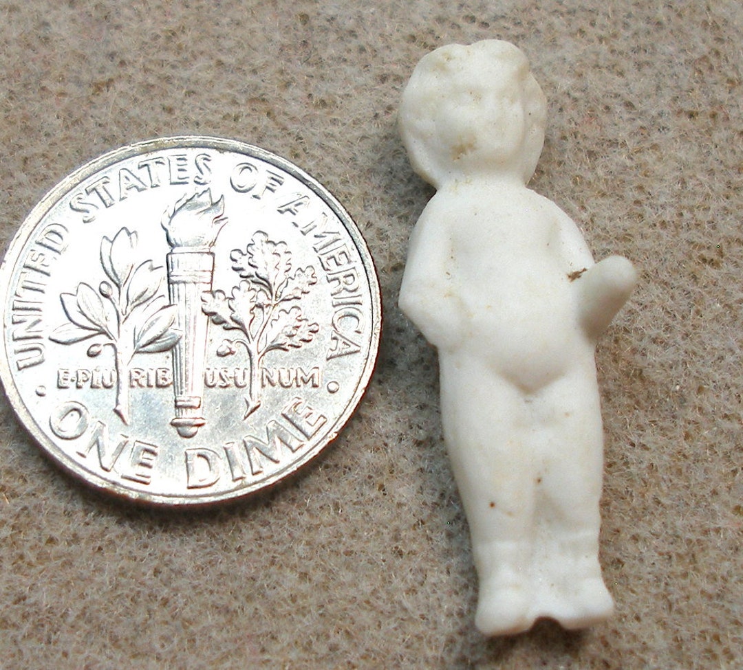 Teeny Tiny Frozen Charlotte Doll From Germany. Itty Bitty Size. 1 ...