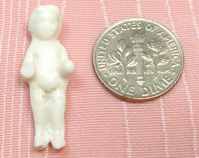 Teeny Tiny Frozen Charlotte Doll From Germany. Itty Bitty Size. 1 1/8 ...