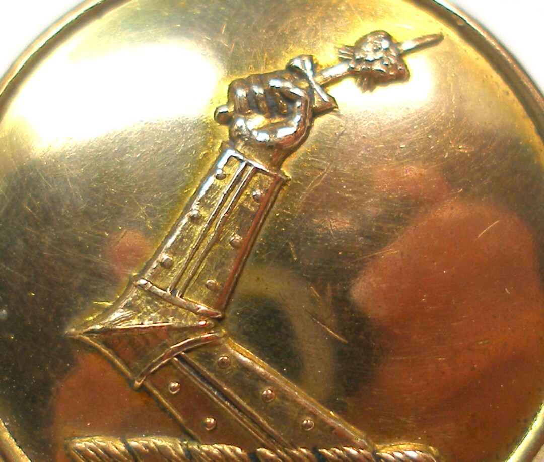 Animal Head on Sword Antique Livery Button. 1. Firmin - Etsy