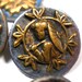 12 Antique BUTTONS. 1800s Victorian & Vintage Metal Picture Buttons ...